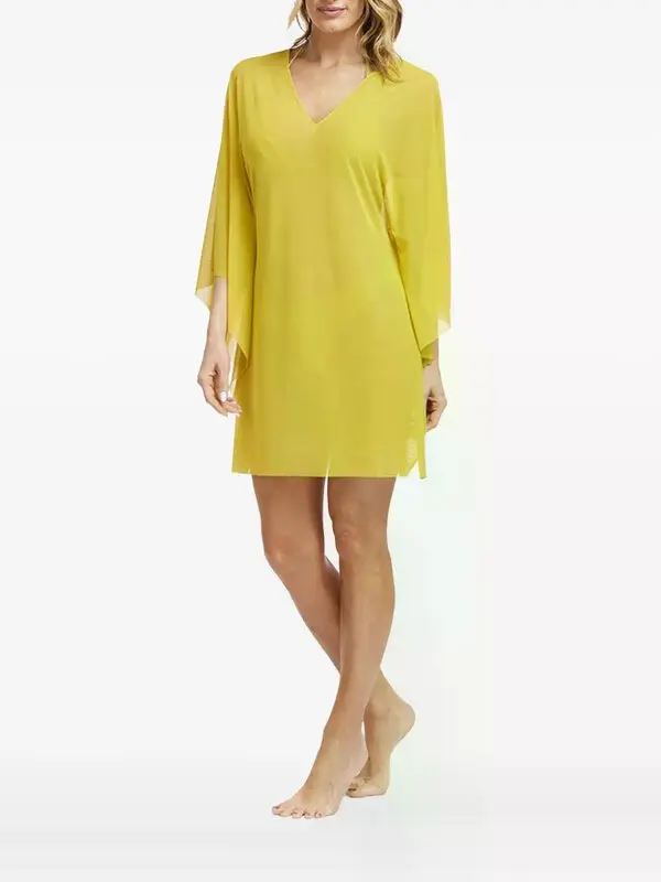 FISICO V-neck Jacket - Yellow
