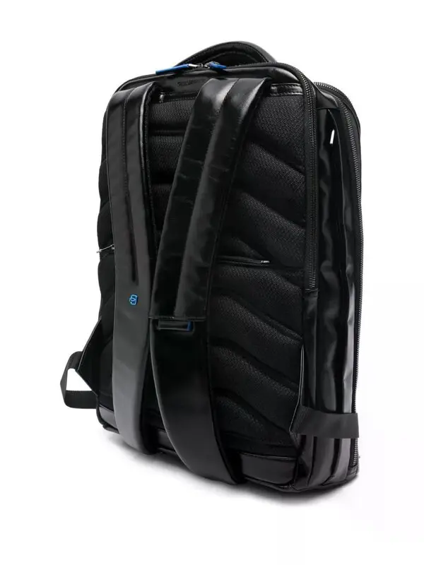 PIQUADRO Water-resistant Backpack - Black