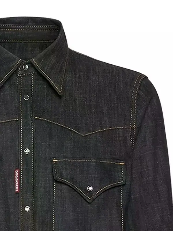 Dsquared2 Denim Flap-pocket Shirt