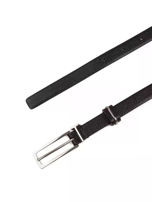 TOM FORD Leather Buckle Belt - Black