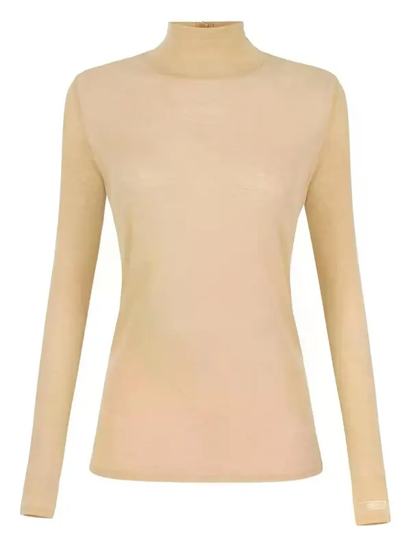 Elisabetta Franchi High-neck Jersey Top