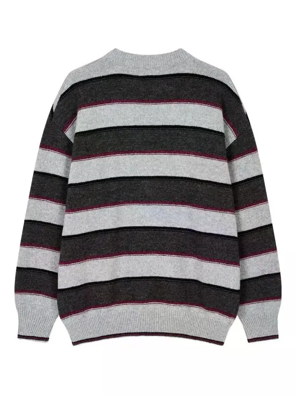 STUDIO TOMBOY Striped Sweater - Grey