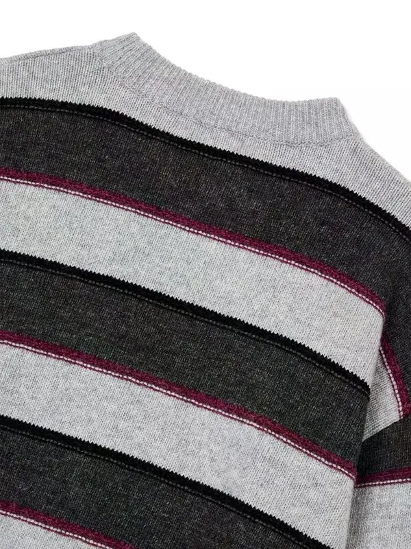 STUDIO TOMBOY Striped Sweater - Grey