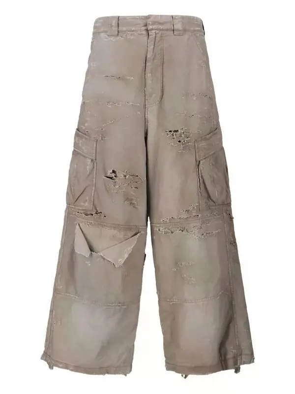Balenciaga Distressed Cargo Pants
