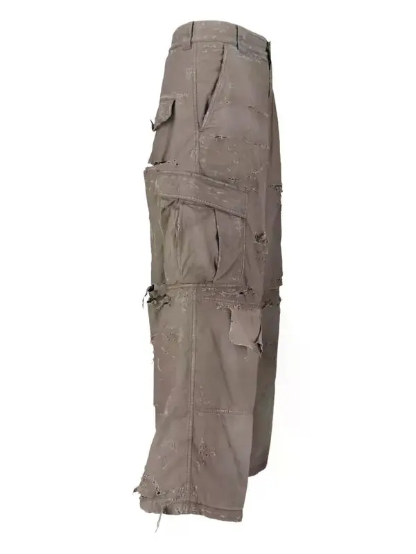 Balenciaga Distressed Cargo Pants