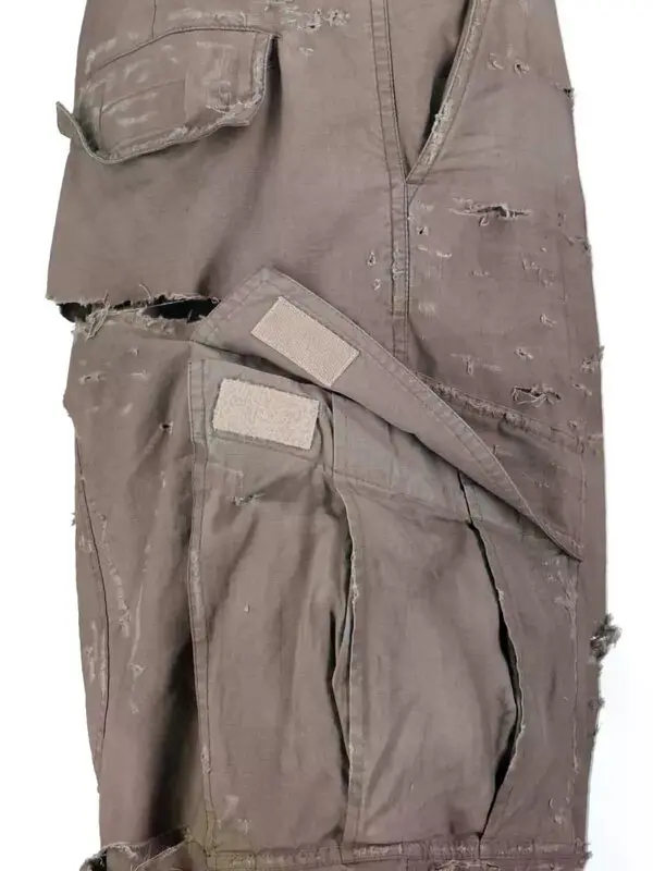 Balenciaga Distressed Cargo Pants