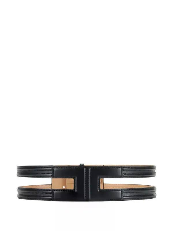 Elisabetta Franchi Cut-out Belt - Black