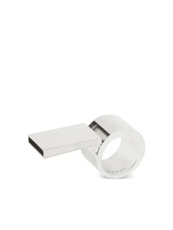 COURREGES Whistle Band Ring