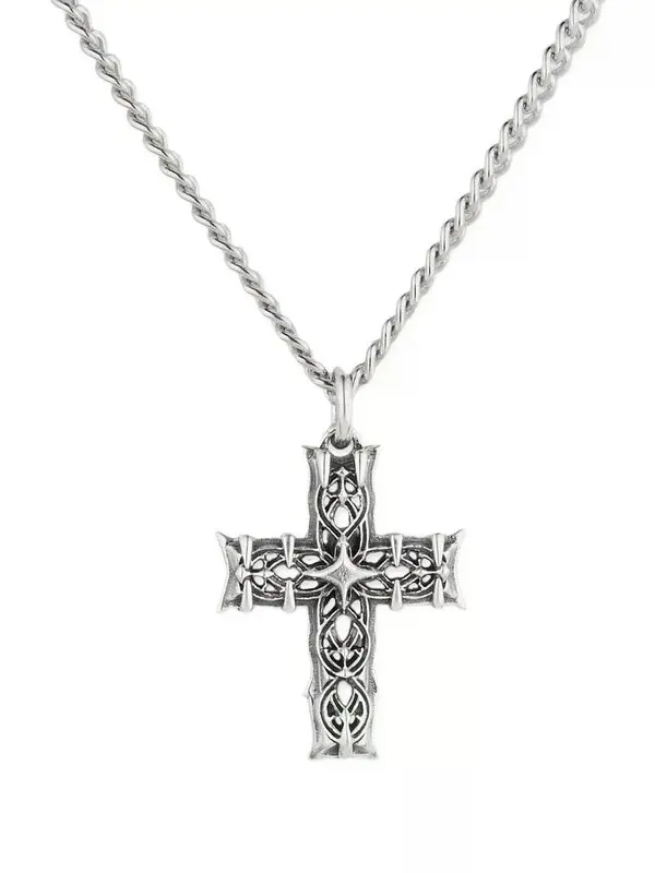 Emanuele Bicocchi Small Reissue Notre-dame Necklace - Silver