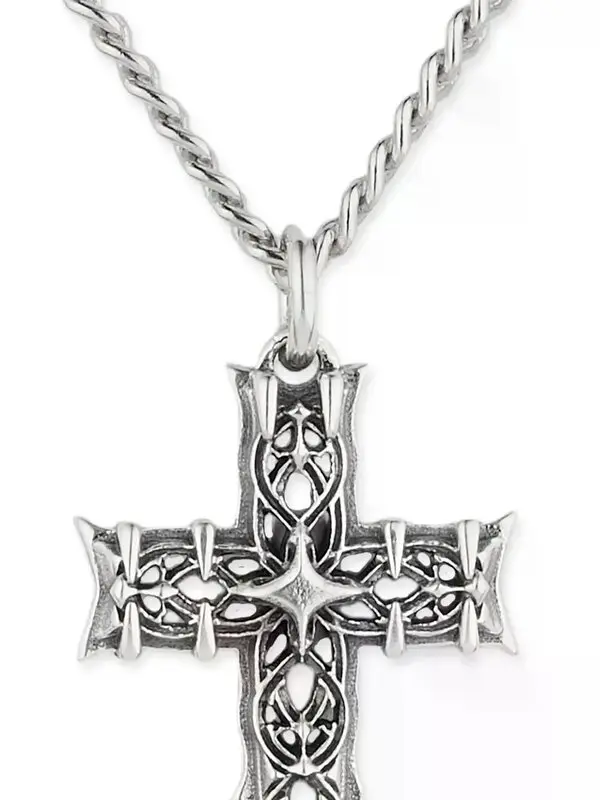 Emanuele Bicocchi Small Reissue Notre-dame Necklace - Silver