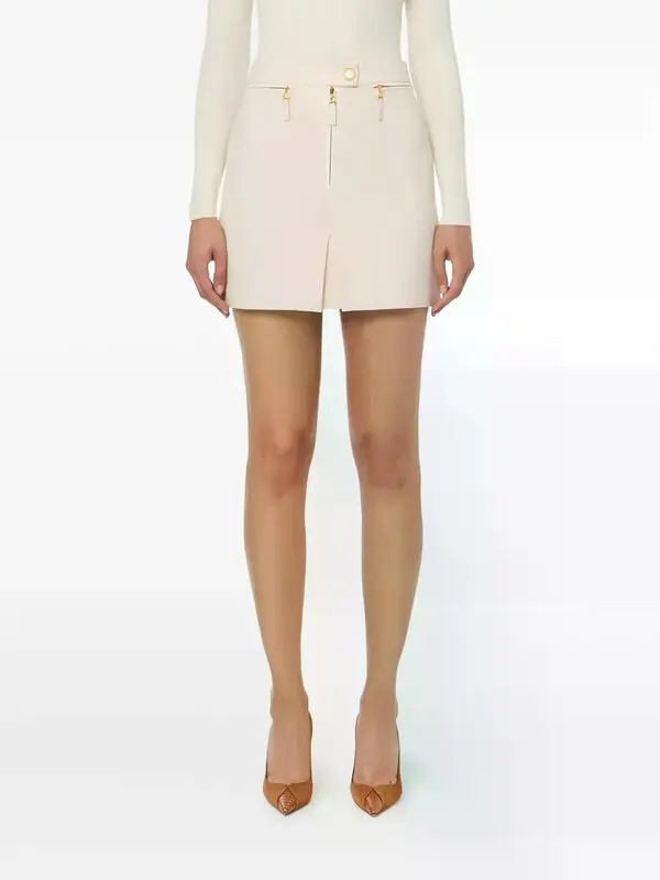 Elisabetta Franchi Zip Mini Skirt