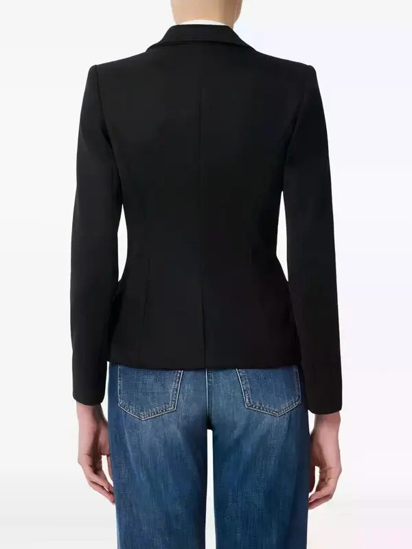 Elisabetta Franchi Double-breasted Wool-blend Jacket