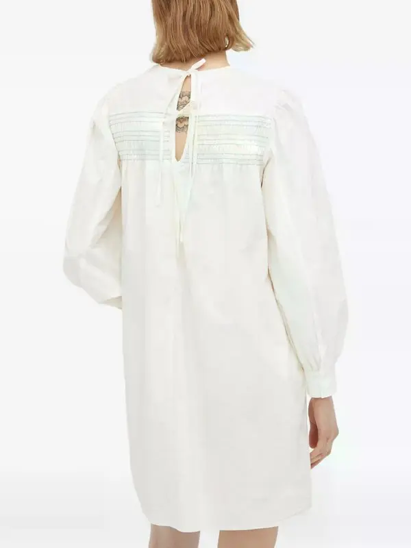 RÉSUMÉ Smocked Long-sleeve Dress