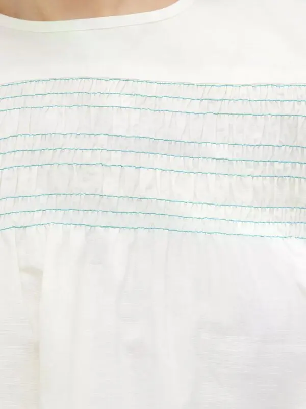 RÉSUMÉ Smocked Long-sleeve Dress