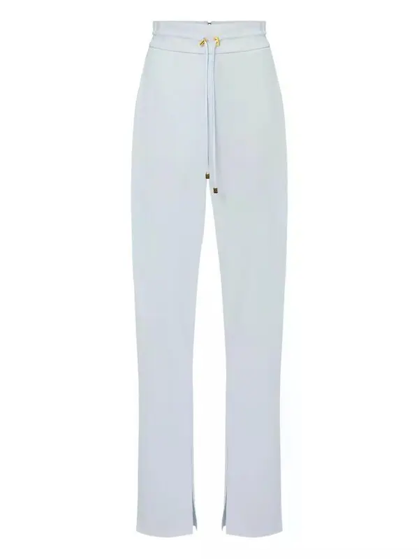 Elisabetta Franchi Drawstring Slit Trousers
