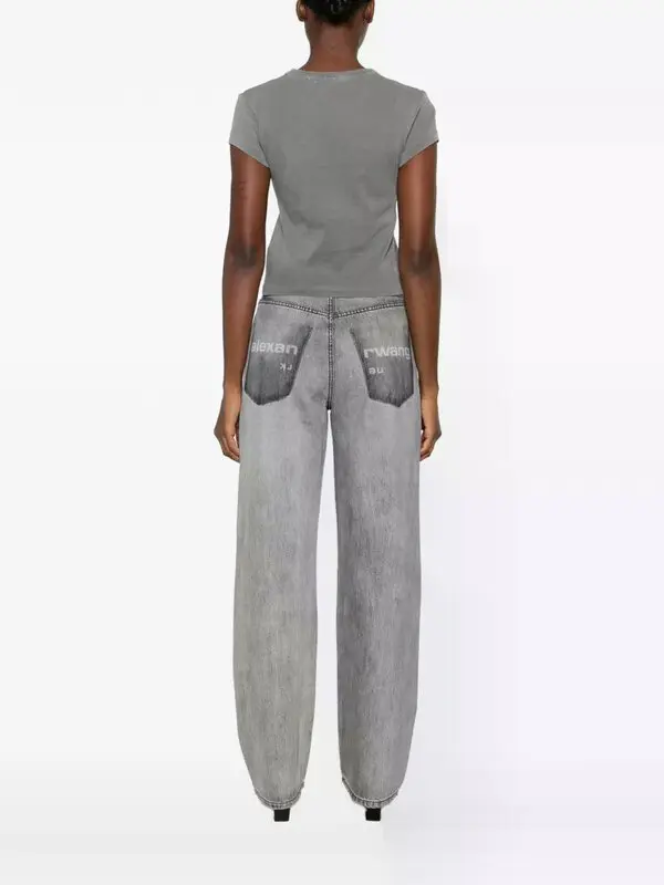 Alexander Wang Crystal Logo T-shirt