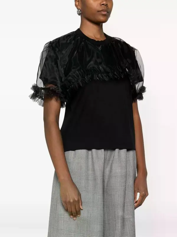 Noir Kei Ninomiya Ruffled Top