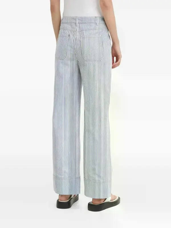 RÉSUMÉ Striped Cuffed Trousers