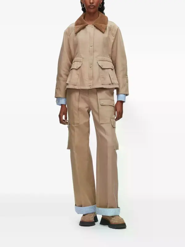 3.1 Phillip Lim Spread-collar Front-pocket Jacket
