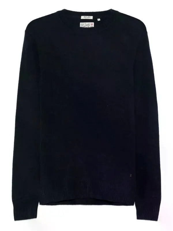 IMPURE Charlie Crew-neck Sweater - Blue
