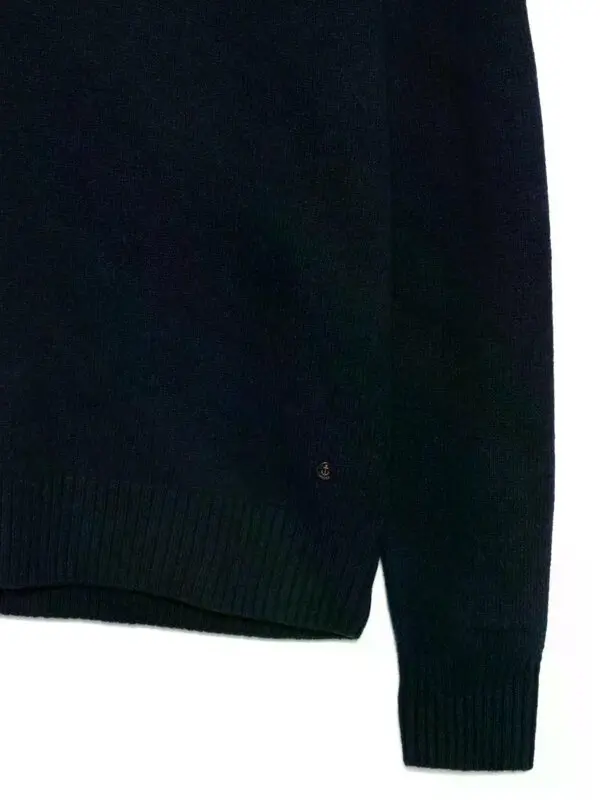 IMPURE Charlie Crew-neck Sweater - Blue