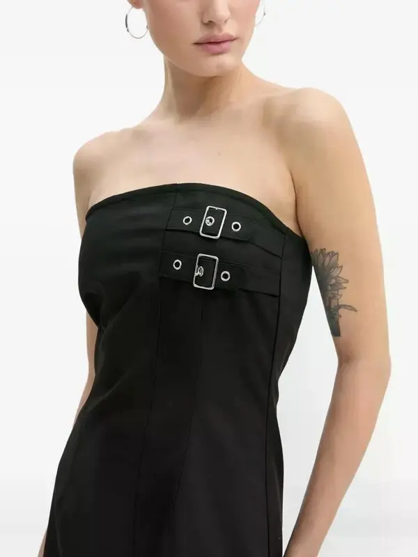 RÉSUMÉ Buckle Strapless Mini Dress