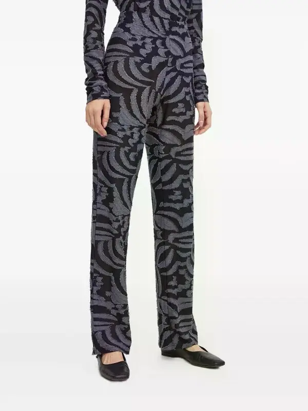 RÉSUMÉ Frayed-patterned Trousers