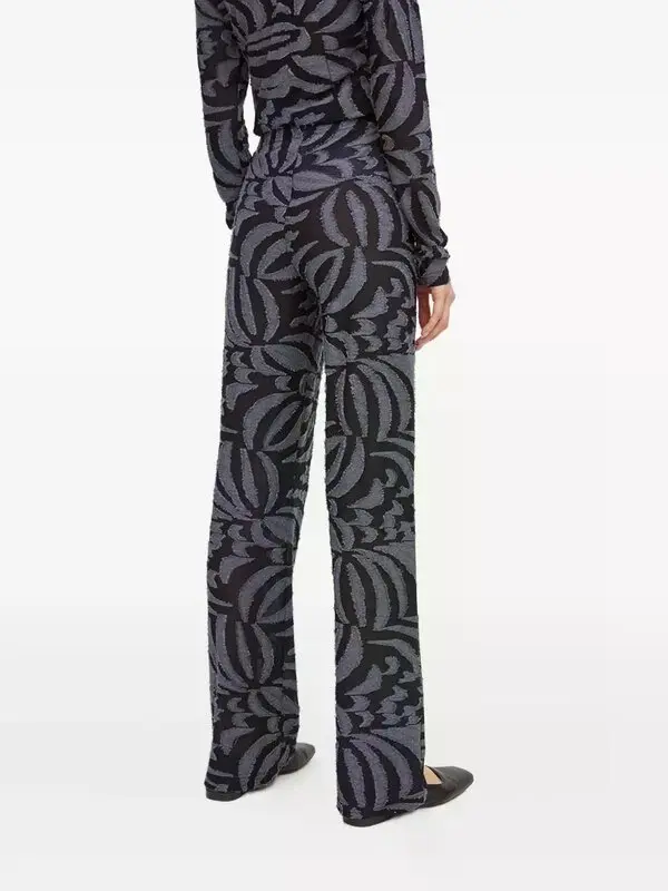 RÉSUMÉ Frayed-patterned Trousers