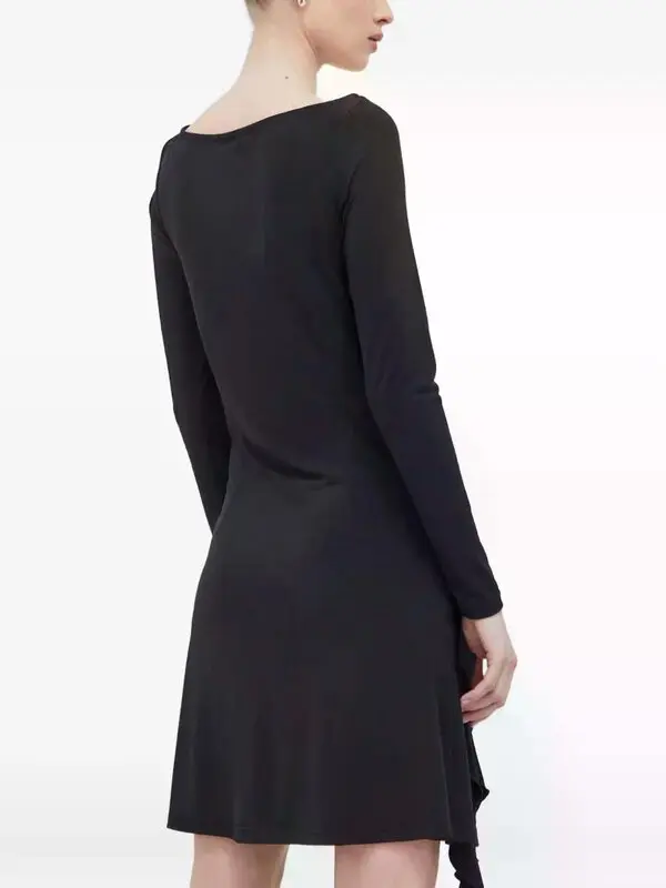 RÉSUMÉ Floral Appliqué Slit Dress