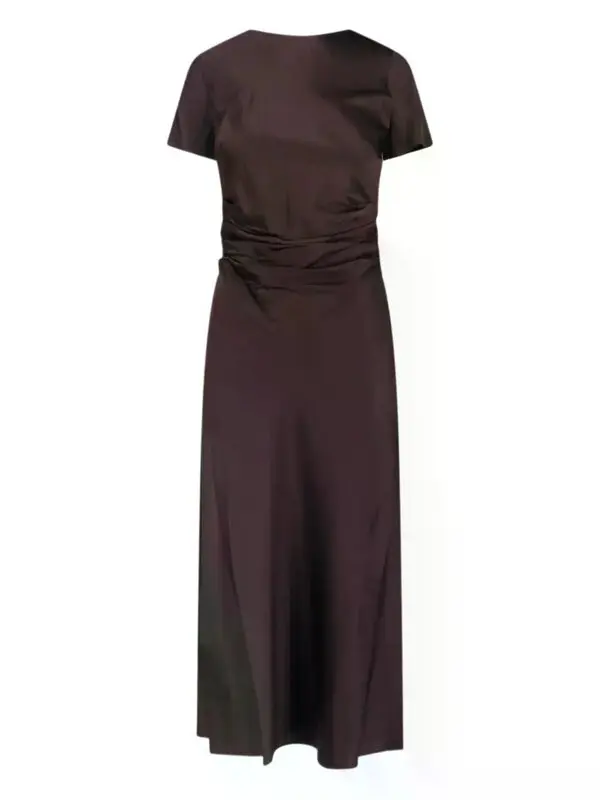 Staud Phare Ruched Midi Dress