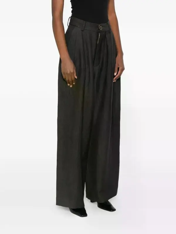 UMA WANG High-waisted Palazzo Trousers
