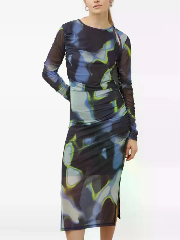 Day Birger Et Mikkelsen Mesh Ruched Dress