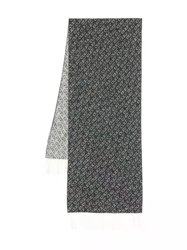 CULT Patterned Scarf - Black