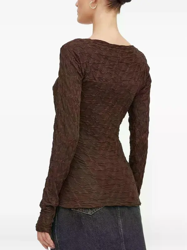 RÉSUMÉ Long-sleeve Twisted Top