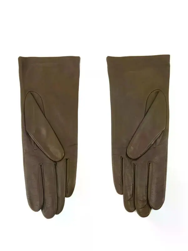 Ami De Coeur Leather Gloves