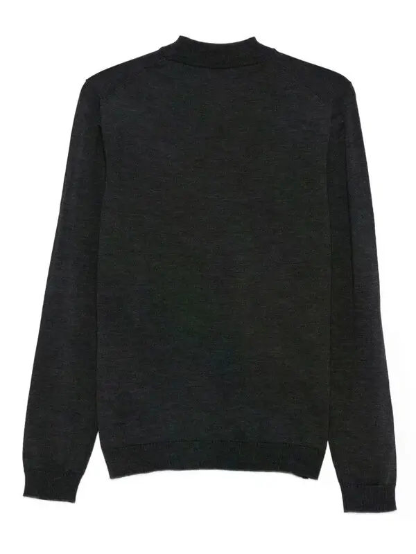 ROBERTO COLLINA Crew-neck Merino Wool Blend Sweater
