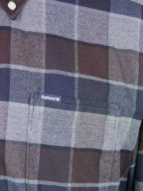 Barbour Buttoned Checked Shirt