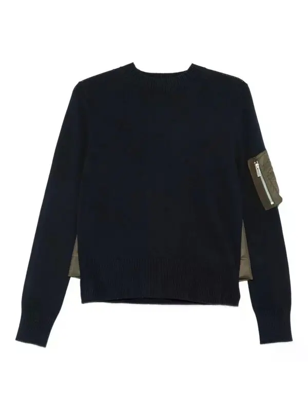 Sacai Paneled Jumper