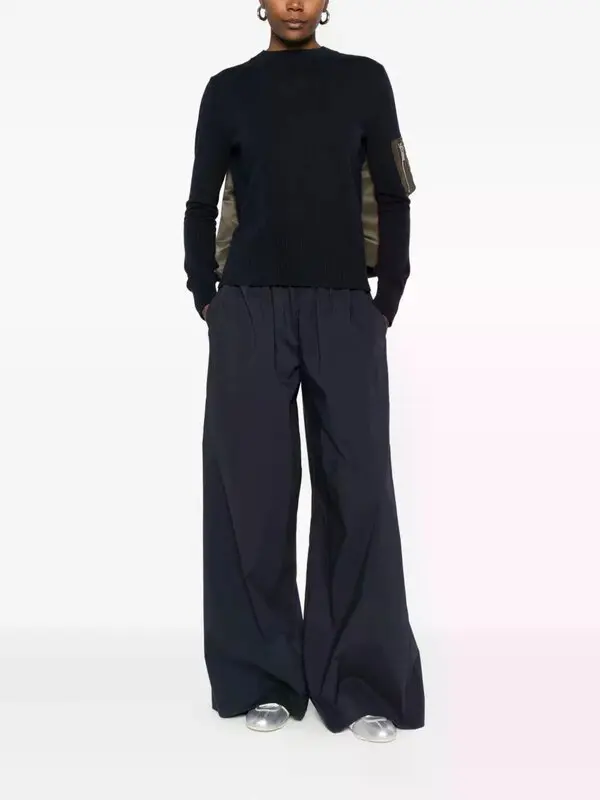 Sacai Paneled Jumper