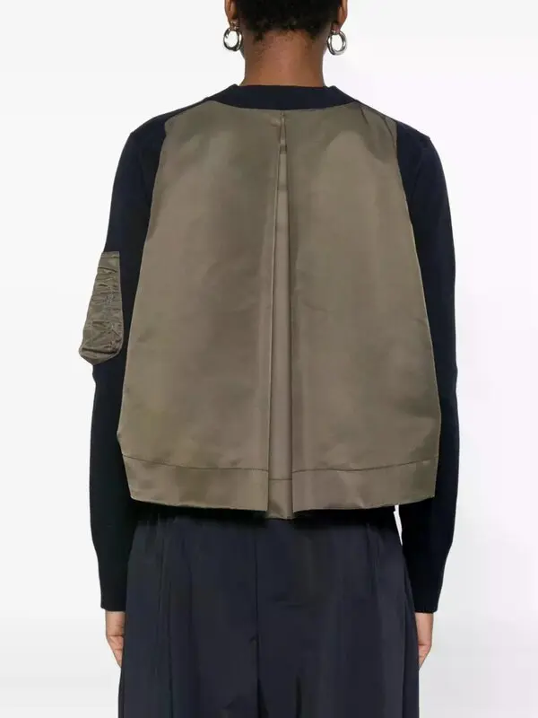 Sacai Paneled Jumper