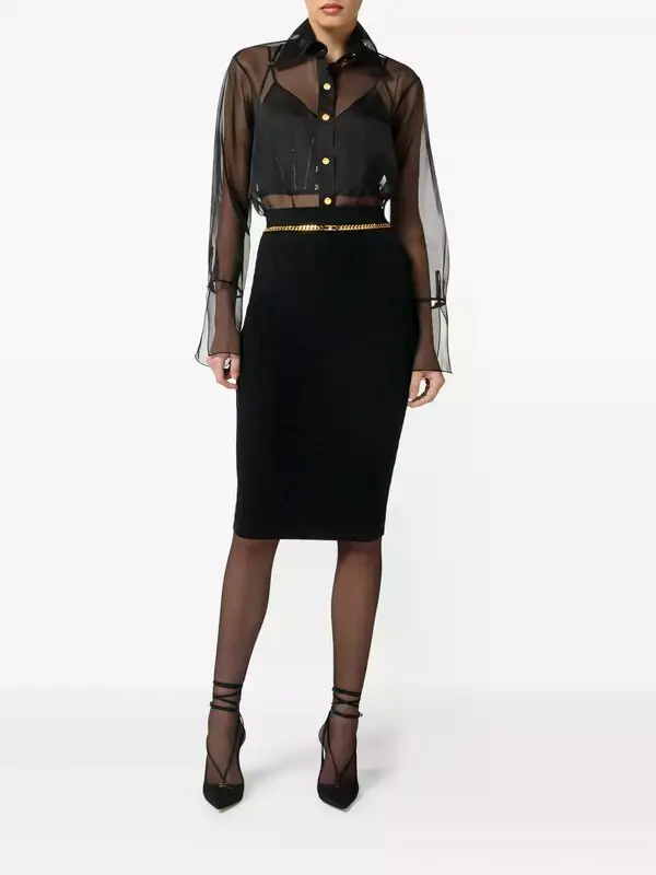 Elisabetta Franchi Button Blouse