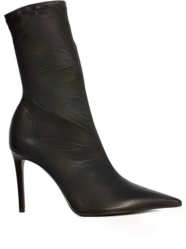 LELLA BALDI 95mm Pointed-toe Boots