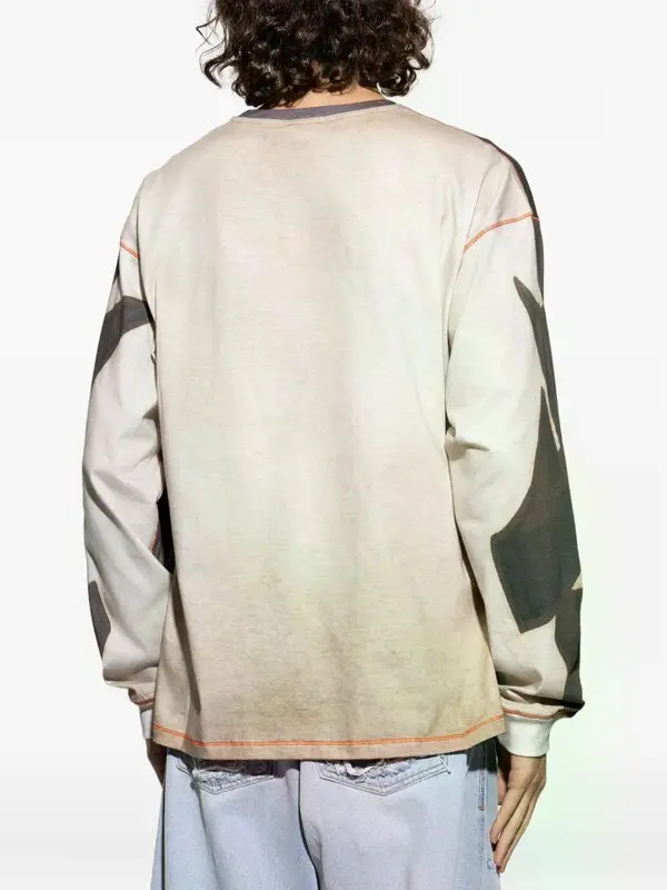 DIESEL® Long-sleeve T-shirt - Brown