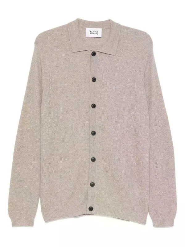Alpha Studio Long-sleeved Cardigan