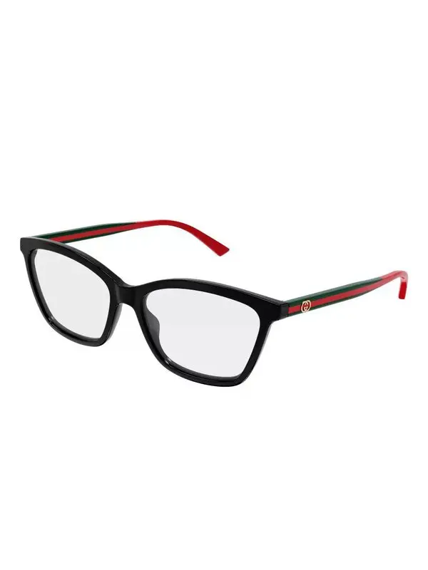 Gucci Stripe Cat-eye Glasses
