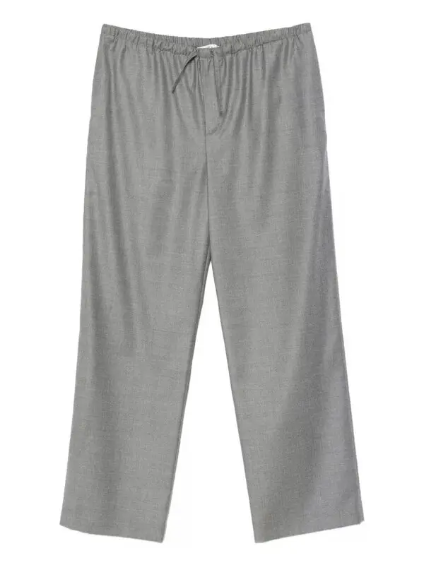 THE ROW Wool Straight-leg Trousers