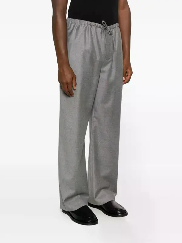 THE ROW Wool Straight-leg Trousers