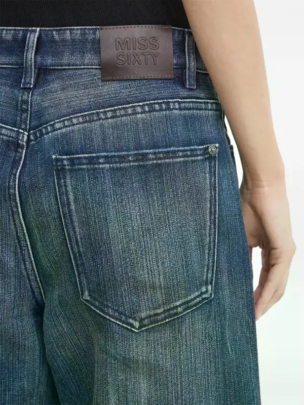 Miss Sixty Distressed-wash Jeans