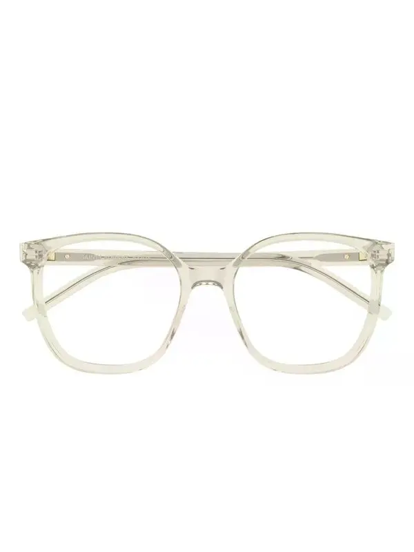 Saint Laurent Square-frame Glasses - Neutrals