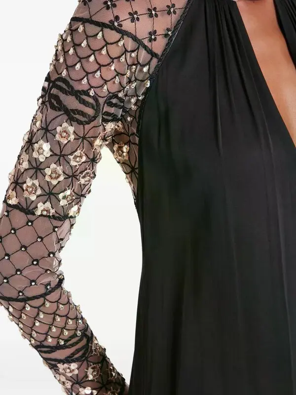 TEMPERLEY LONDON Marie Embellished Dress